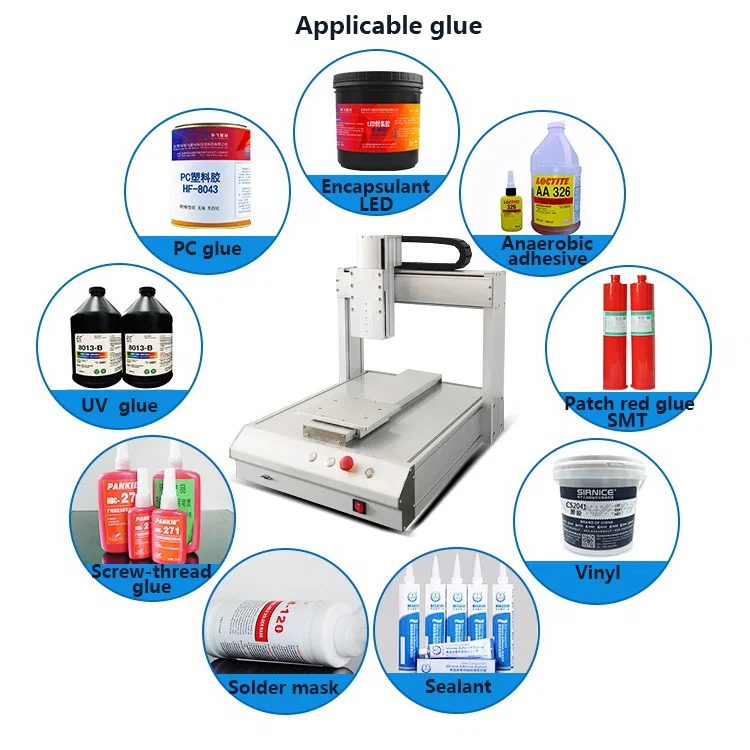 Automatic Glue Dispensing Machine WPM-333 Automatic Glue Dispensing Machine WPM-333